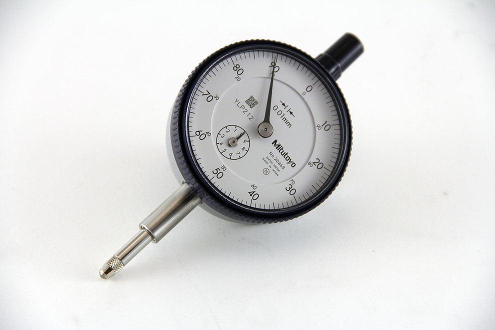 MITUTOYO 2046S Standard Plunger Dial Indicator 10mm Gauge Test Inspect ...